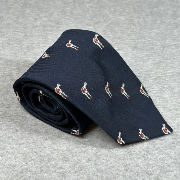 Accessories | Vintage Paddle Horses Ass Tie Navy Red 10 Polyester 1970s ...